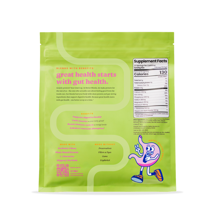 Chocolate Low FODMAP Protein Powder | Gut-Friendly Protein | Better Blends
